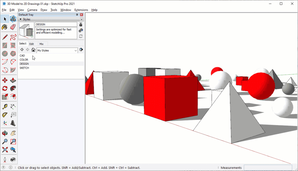 Styles-CAD-COLOR-DESIGN-SKETCH – ConDoc Tools